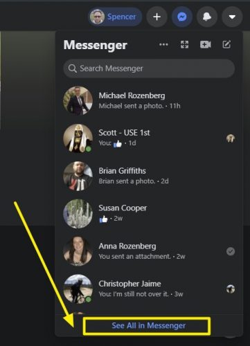 How To Search Facebook Messenger & FB Messages 2020